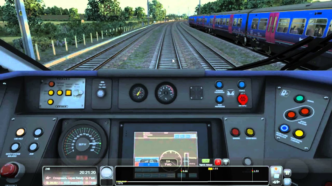 Train Simulator 15.Обзор игры и первая поездка - YouTube