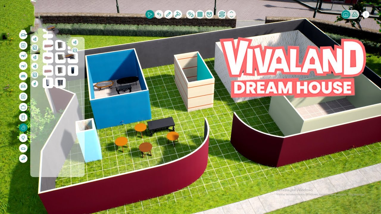 СТРОЮ ДОМИК Vivaland: Dream house - YouTube