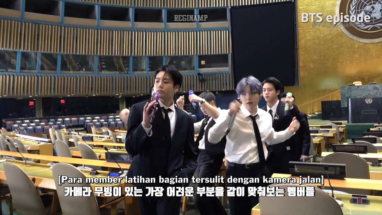 [INDO SUB] [EPISODE] BTS (방탄소년단) @ UNGA | SDG Moment 2021 - YouTube