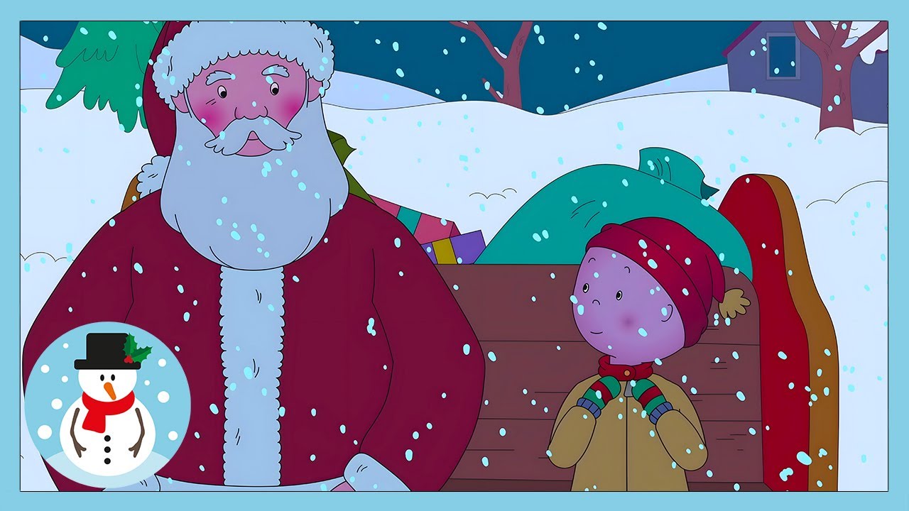 CAILLOU HELPS SANTA! | HAPPY HOLIDAYS | WildBrain Christmas - YouTube