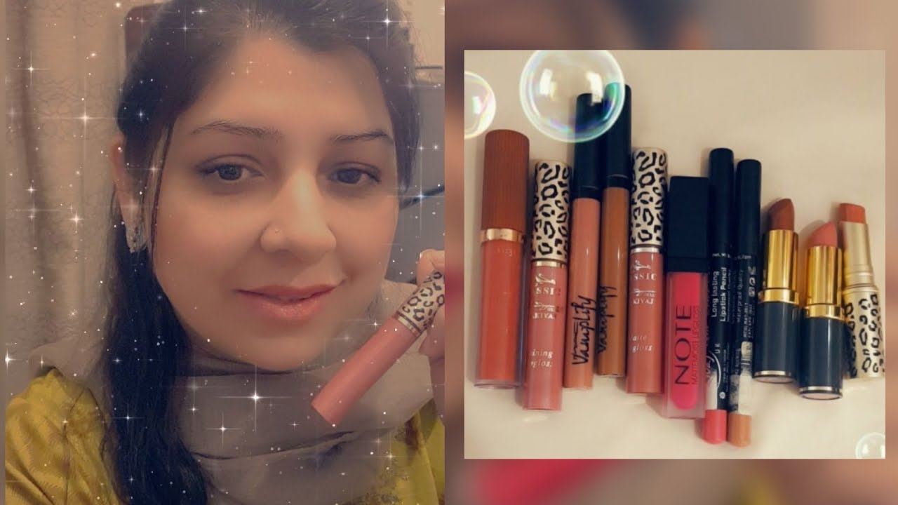 My Lipstick Collection | Affordable Matte and glossy Lipstick Colour ...