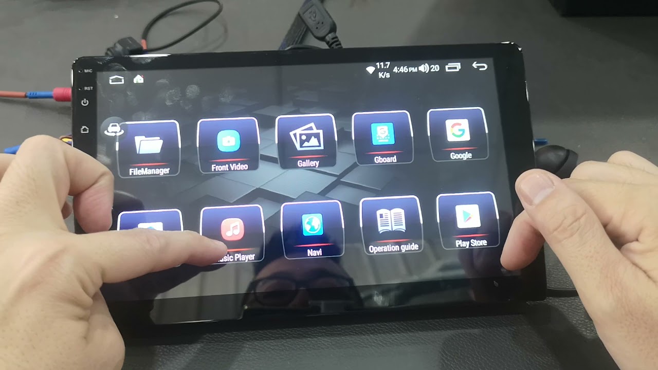 Cogoo CG8 7862 8gb ram 128gb rom 8 core processor QLED Car Android ...