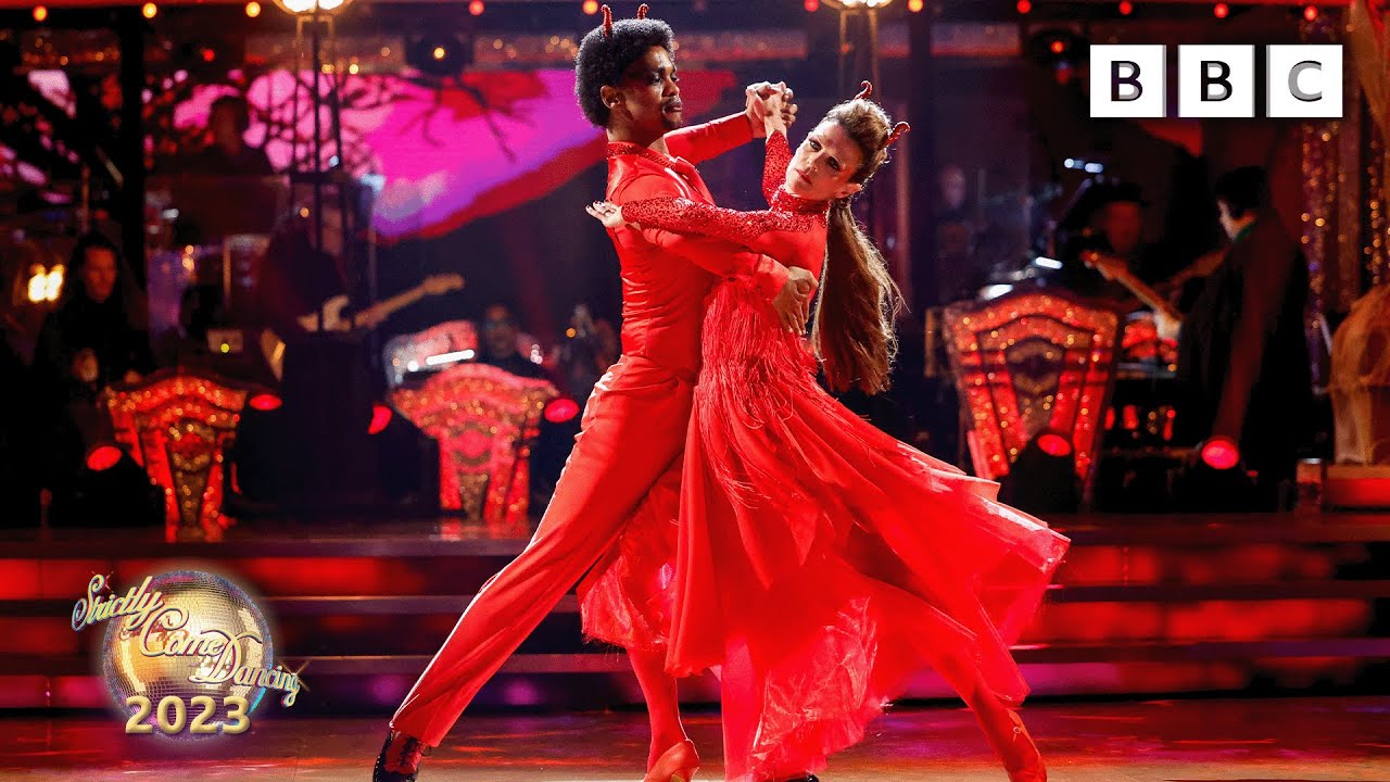 Annabel Croft and Johannes Radebe Tango to Need U Tonight by INXS BBC ...