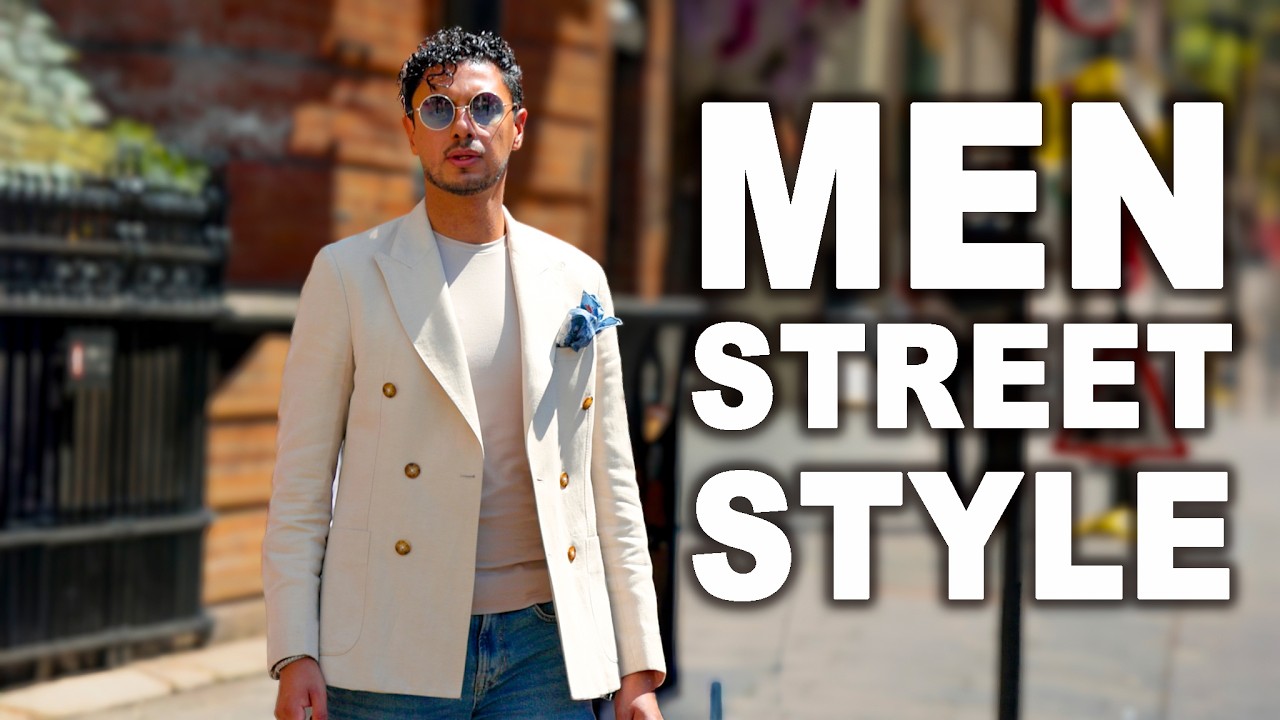 Men’s Street Style 2025. London Fashion & Everyday Outfits | Smart ...