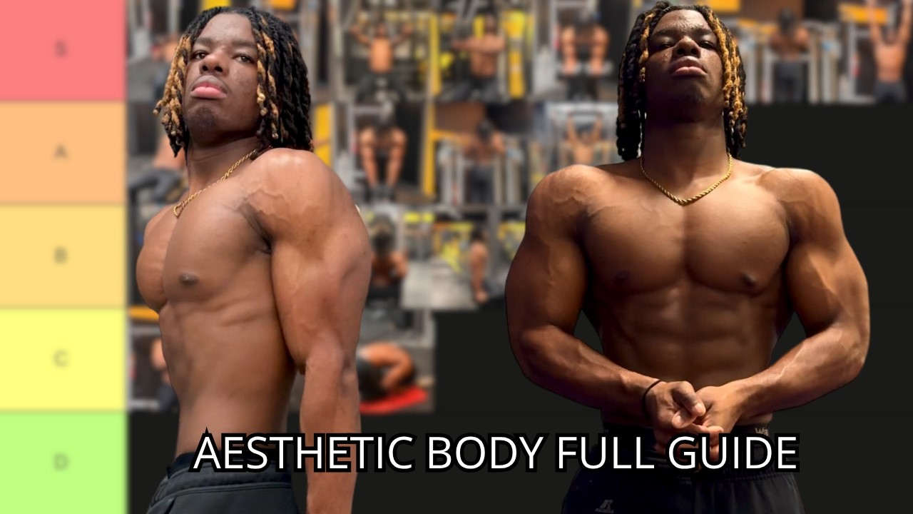 The ONLY 6 Aesthetic Body Parts & Exercises Tier List - YouTube