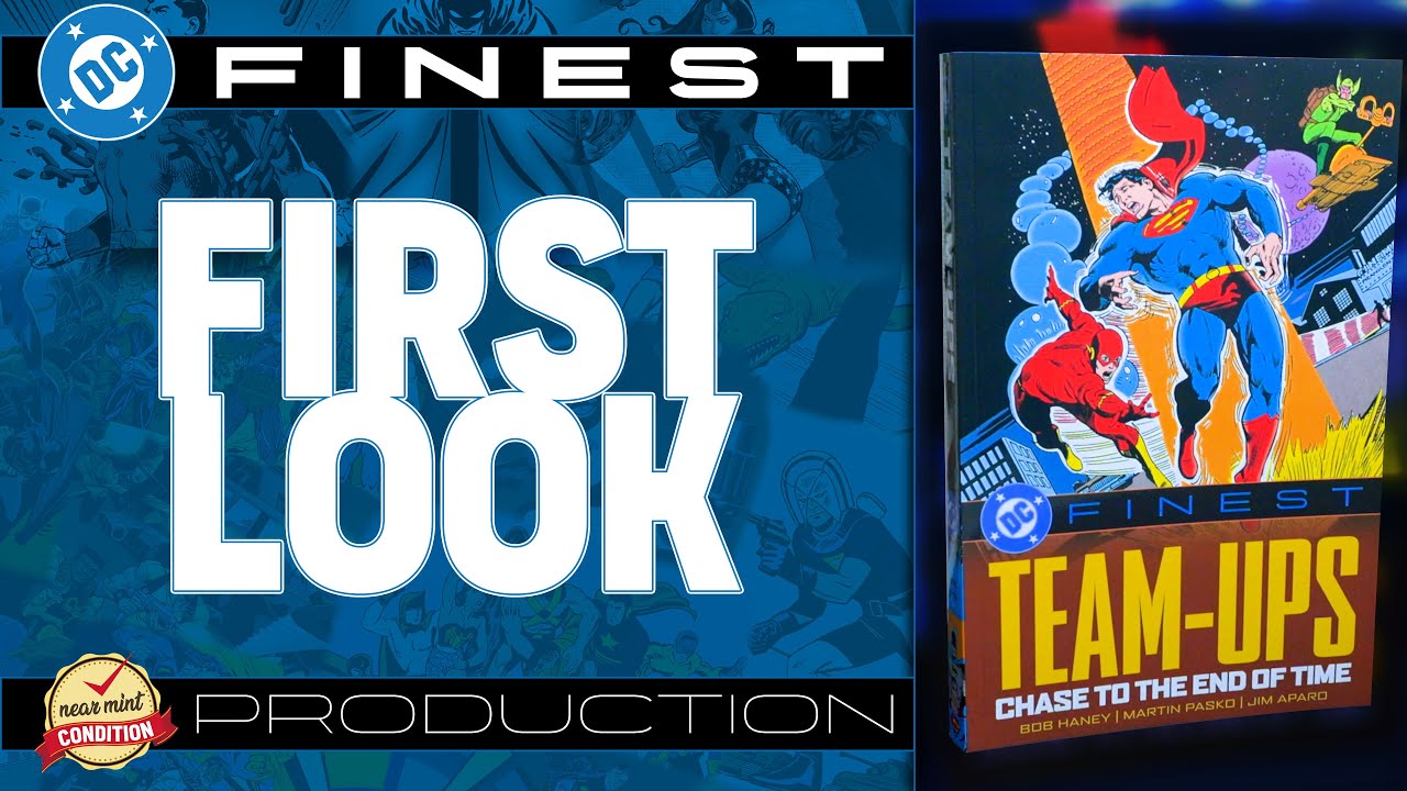 DC Finest: Team-Ups: Chase to the End of Time First Look | Superman and ...
