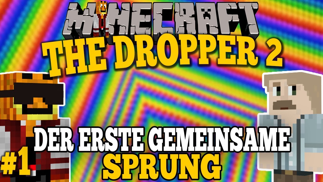 Herr Bergmann vs. Paluten The Dropper 2 - Minecraft Adventure Map - YouTube
