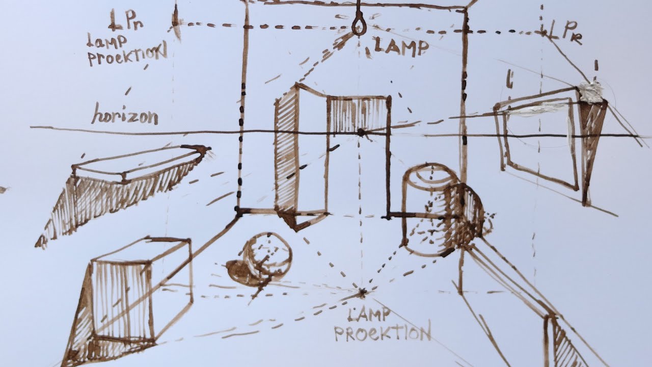 Eighth step to drawing Shadows from artificial light - YouTube