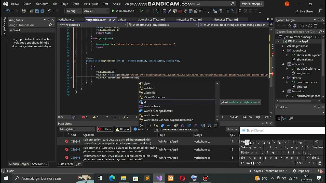 Gorsel Programlama Final Youtube