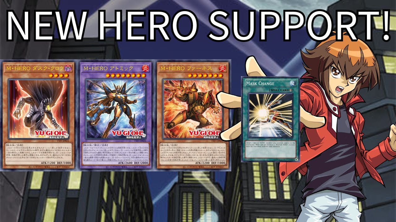 TCG News - New Masked HERO Support! This Changes EVERYTHING about HERO ...