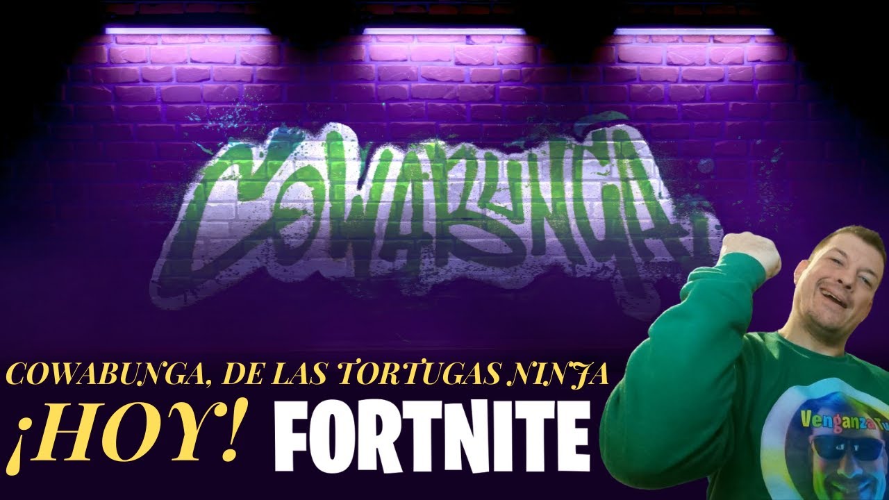 Cowabunga, de las TORTUGAS NINJA ¡HOY! Fortnite 🐢⚔💥 - YouTube