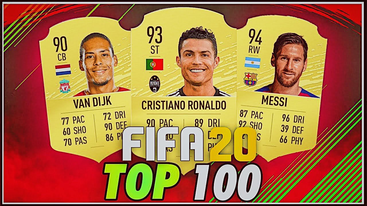 YES!! TOP 100 FIFA 20 PLAYER RATINGS! - #FIFA20 Ultimate Team Ratings ...