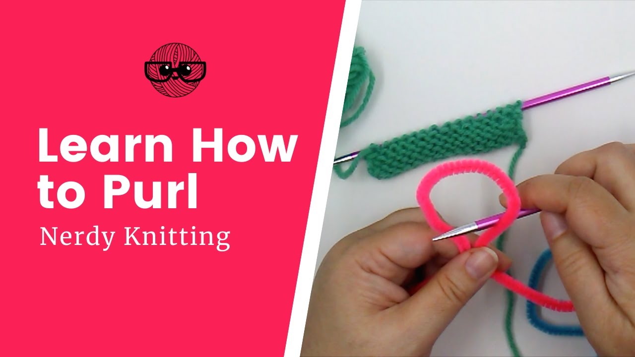 How to Purl - YouTube