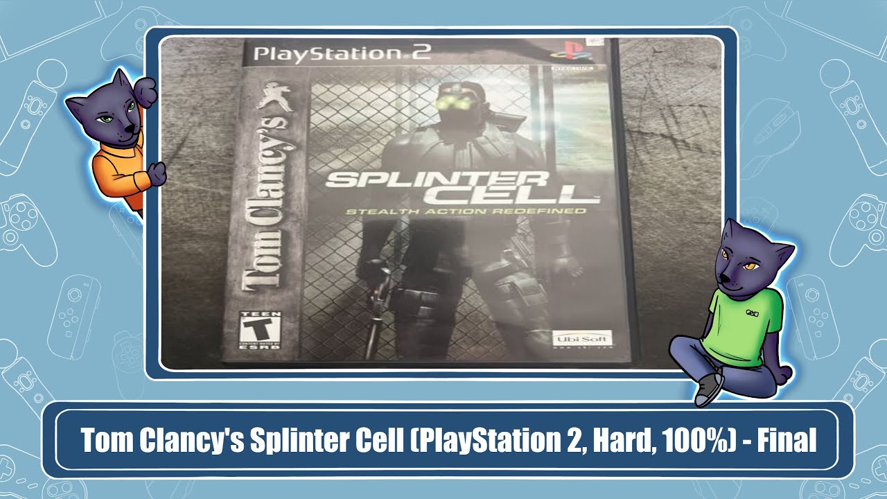Tom Clancy's Splinter Cell (PlayStation 2, Hard, 100%) - Final - YouTube