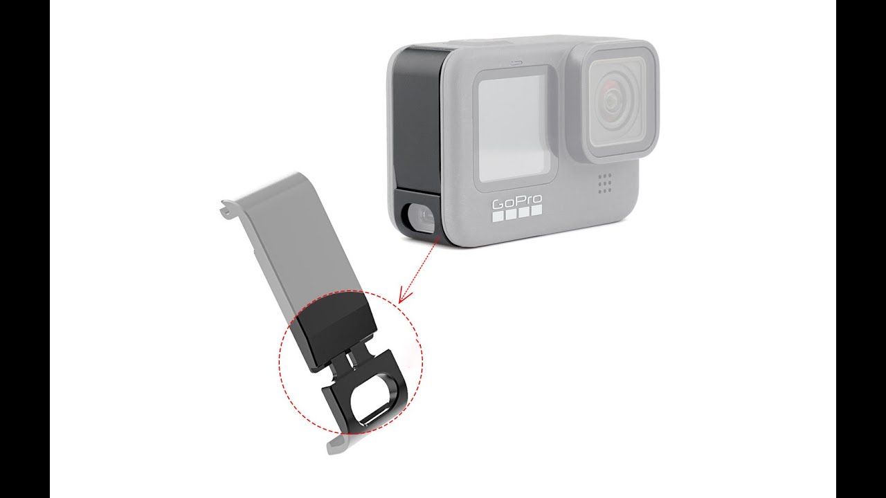 Nắp đậy Pin GoPro 10 / GoPro 9 CNC Puluz - Metrophone.vn - YouTube