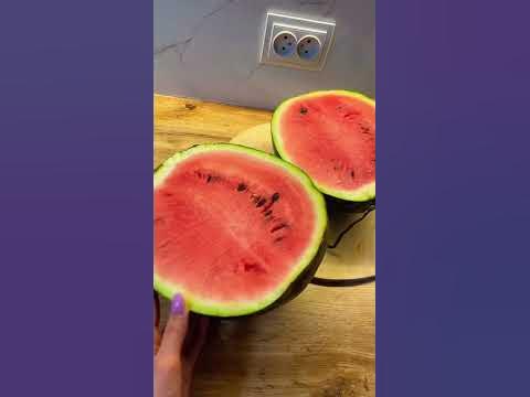 Зимний арбуз🍉🍉🍉. #арбуз #асмр #арбузик - YouTube