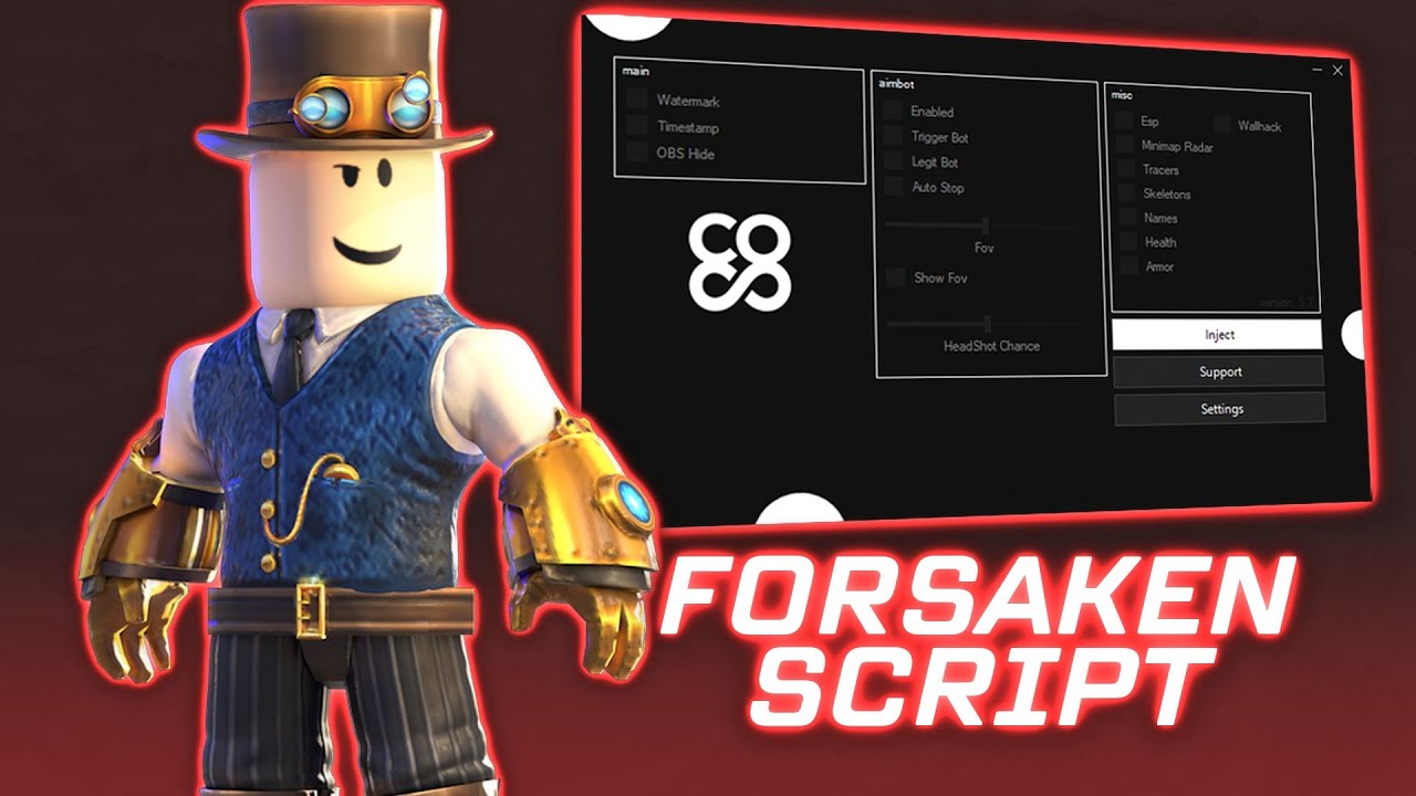 [UPDATE] Forsaken Scripts! (Auto Generators, Visuals, Blatant, Legit ...
