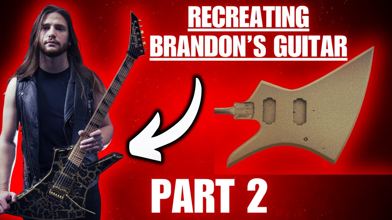 Building a Brandon Ellis Inspired Guitar | Part Two - YouTube