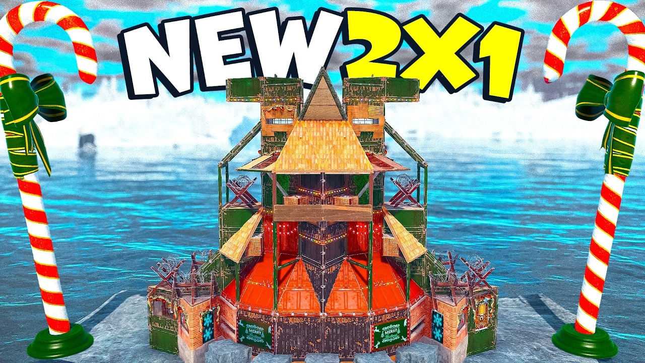 My NEW META 2x1 BASE with DOUBLE BUNKER [2025] - rust base design - YouTube