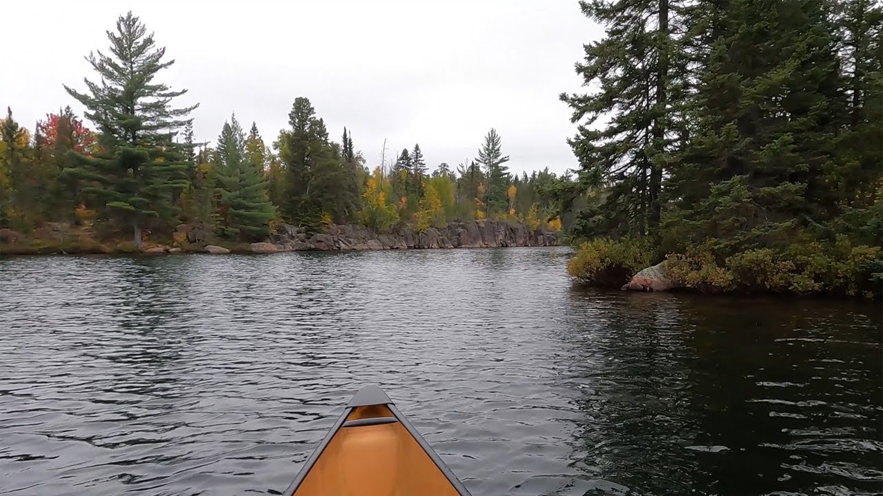 Paddling - Beth Lake from Campsite 837 to the Ella Lake portage in the ...
