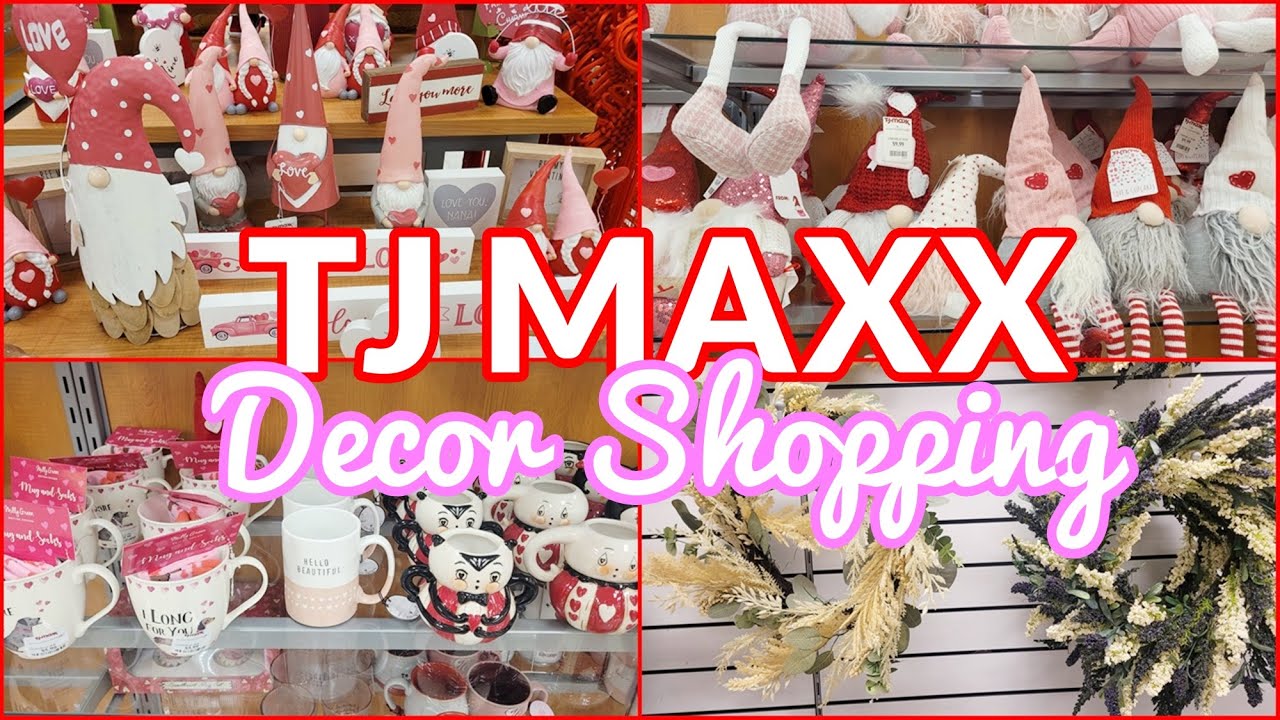TJ MAXX VALENTINES'S DAY SPRING HOME DECOR 2023 SHOP WITH ME - YouTube