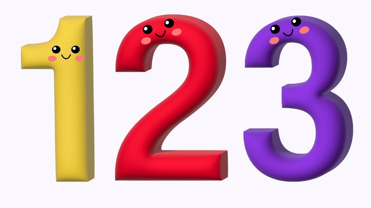 Learn 1 to 10 Numbers | 123 Number Names | 1234 Counting for Kids ...