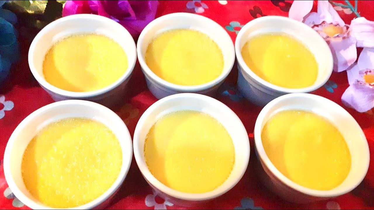only 3 ingredient Cream pudding - YouTube