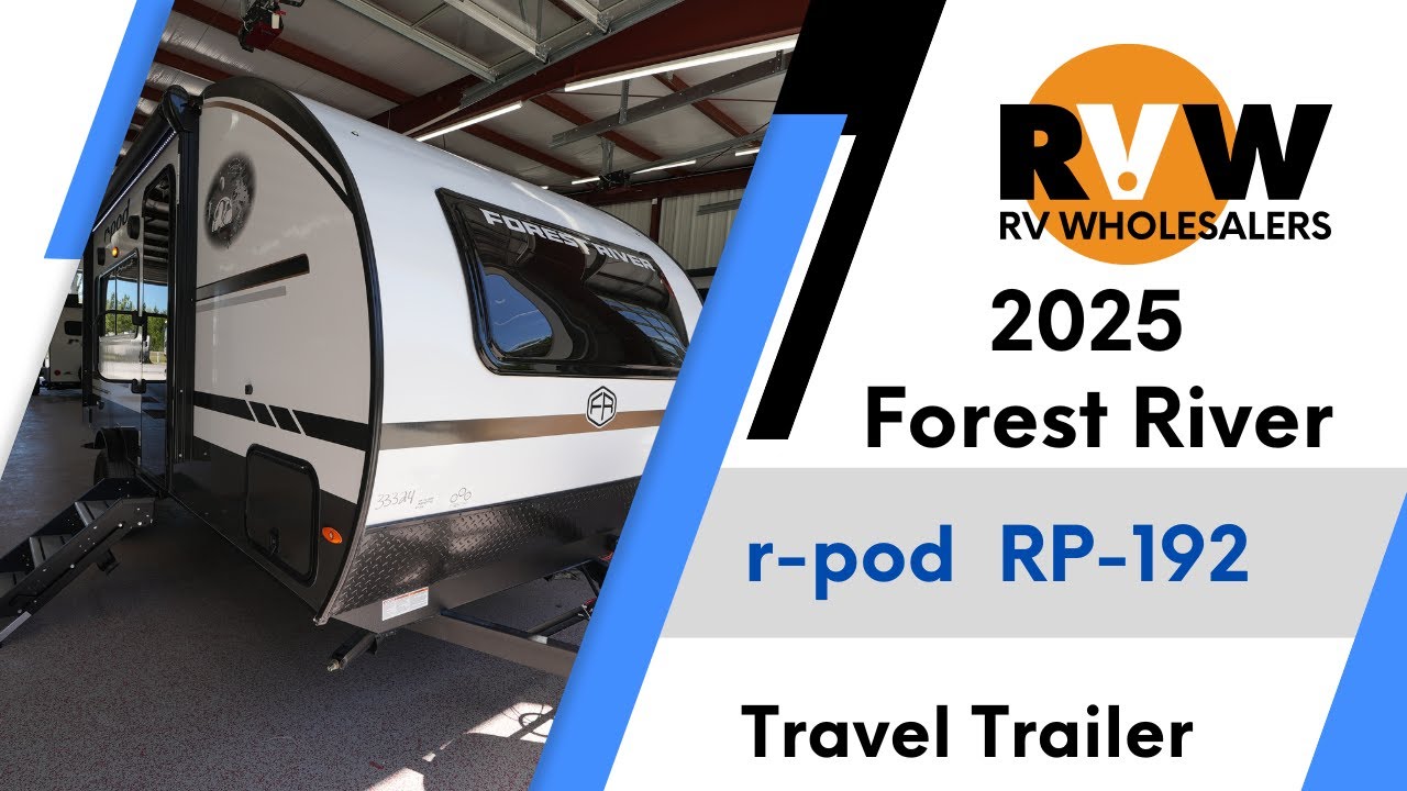 2025 r-pod RP-192 Travel Trailer Flythrough - YouTube