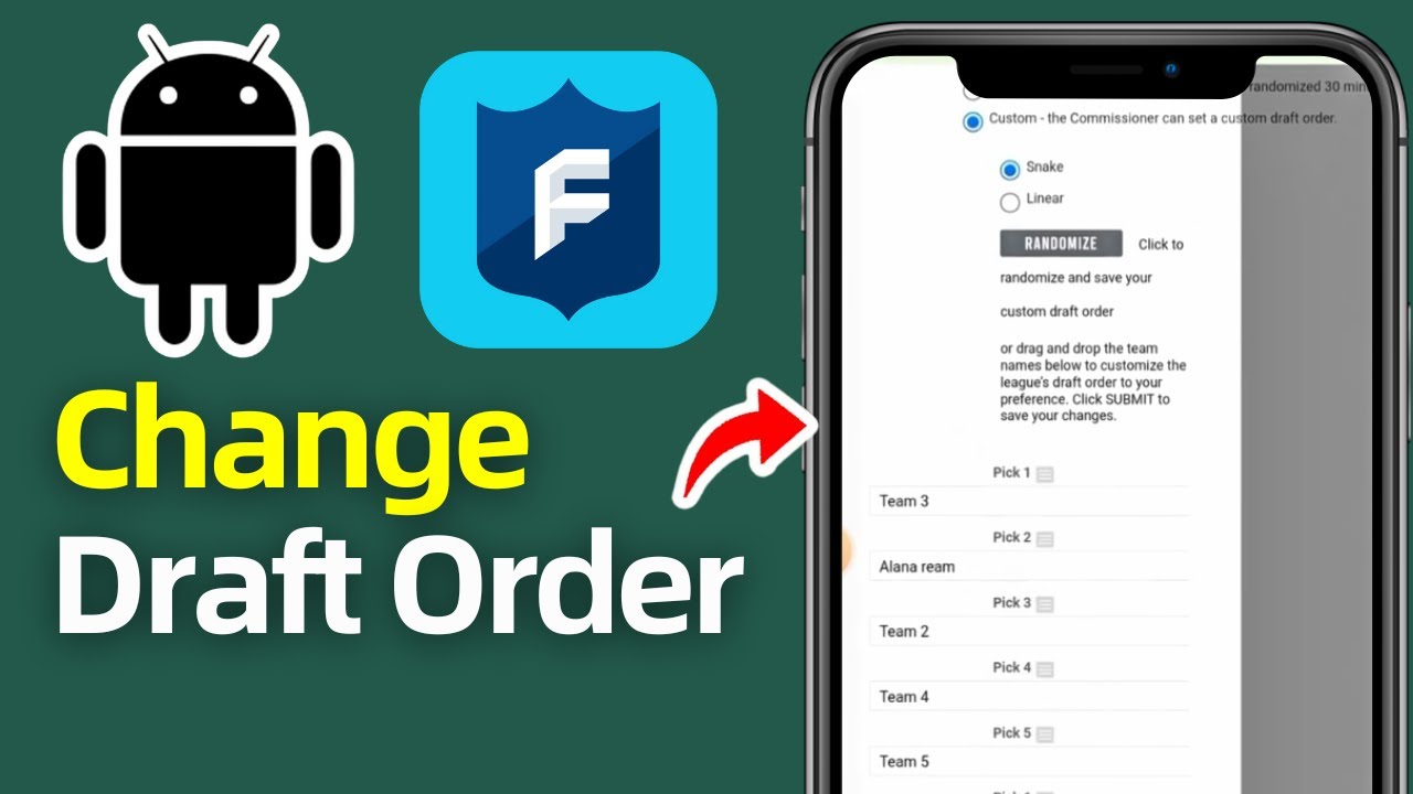 How to Change Your Draft Order On NFL Fantasy! - YouTube