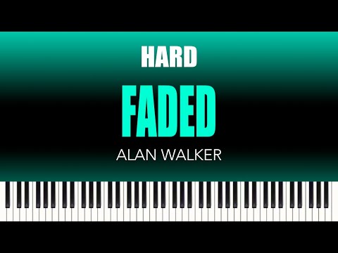 Alan Walker – Faded | HARD Piano Cover