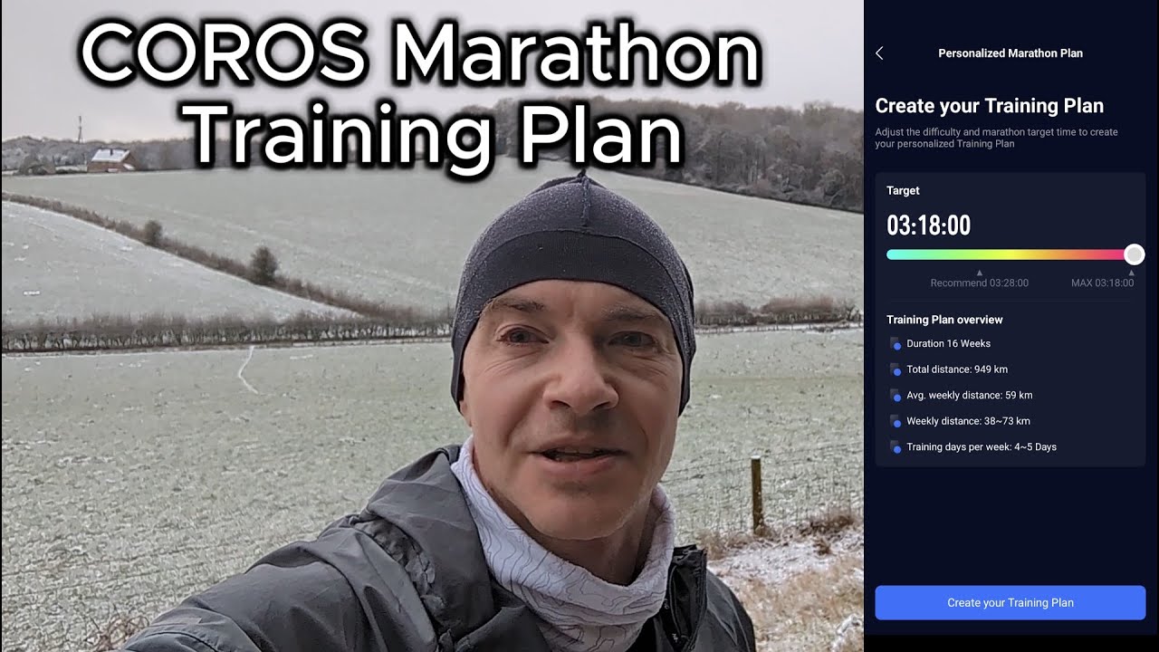 Start / Road to London Marathon / COROS Marathon Training Plan - YouTube