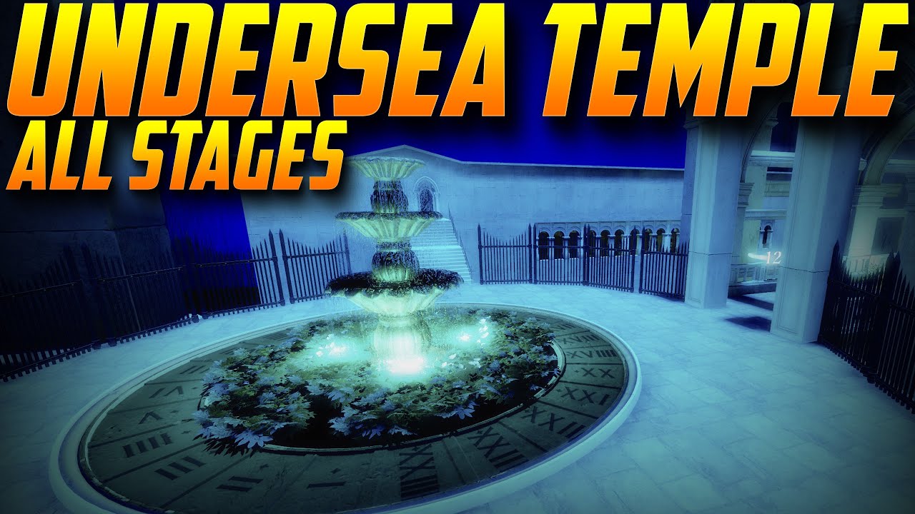 CS:GO Zombies | Undersea Temple - All Stages - YouTube