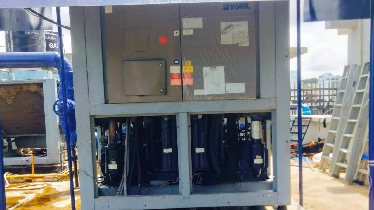 YCIV vsd York chillier high discharge pressure fault solution done👍# ...