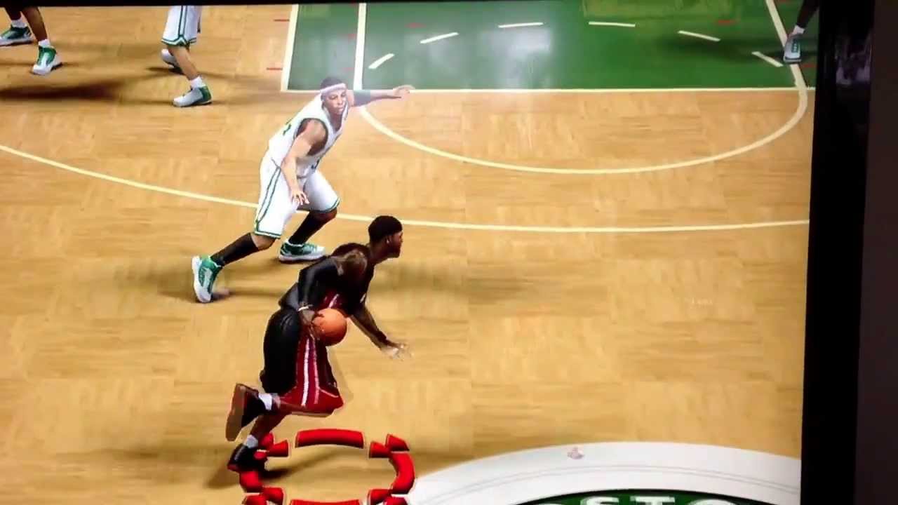Lebron James amazing comeback foul - YouTube