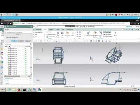 How to export images in NX 10 - YouTube