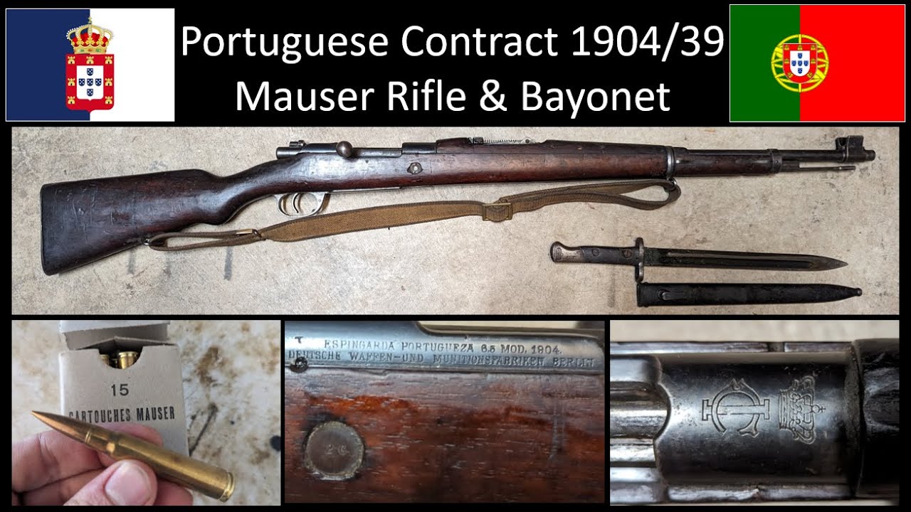 Portuguese 1904/39 Mauser Rifle | Initial Inspection - YouTube