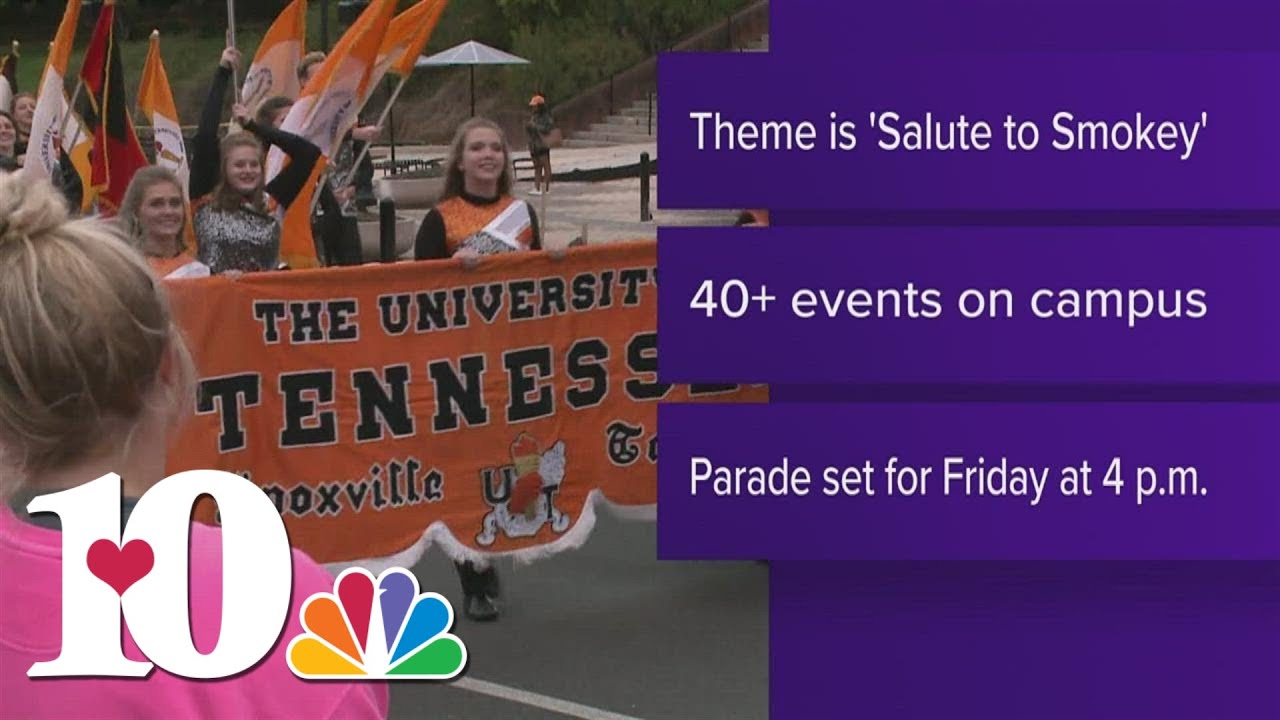 Homecoming week at University of Tennessee - YouTube