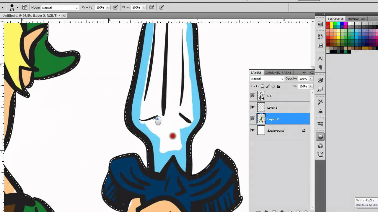 Drawing Link with Illustrator and Photoshop - YouTube