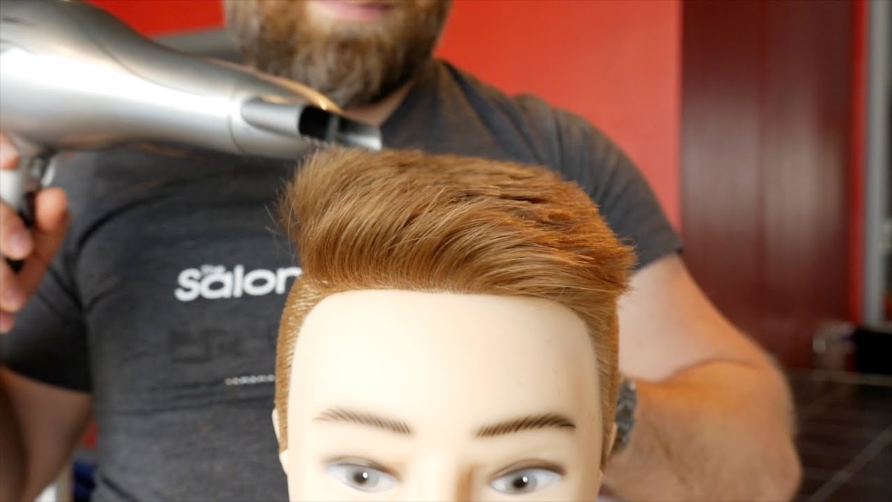 Disconnected Side Part Haircut Tutorial - TheSalonGuy - YouTube