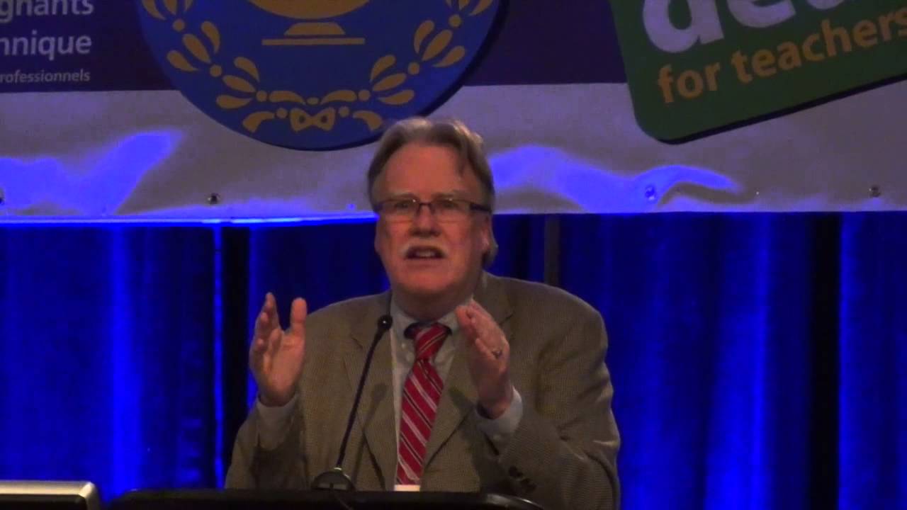 BCFed President Jim Sinclair speaking to BCTF AGM delegates - YouTube