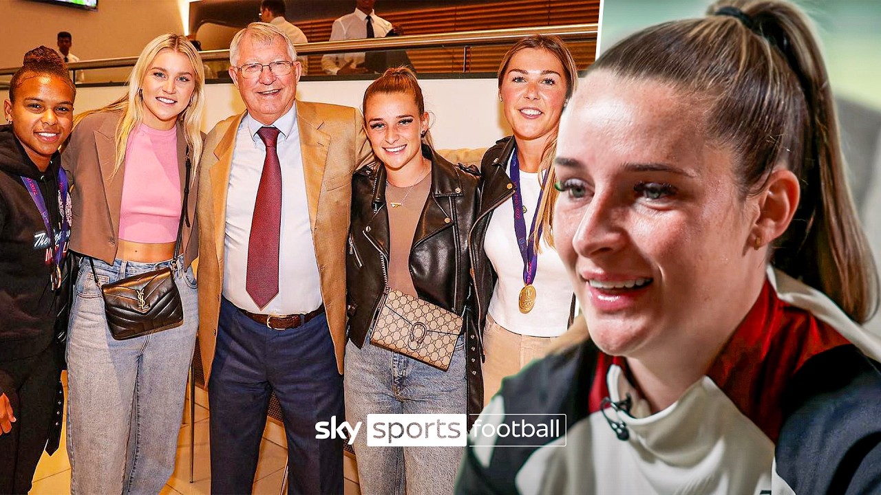 "I get goosebumps every time" | Ella Toone says Sir Alex is reason she ...