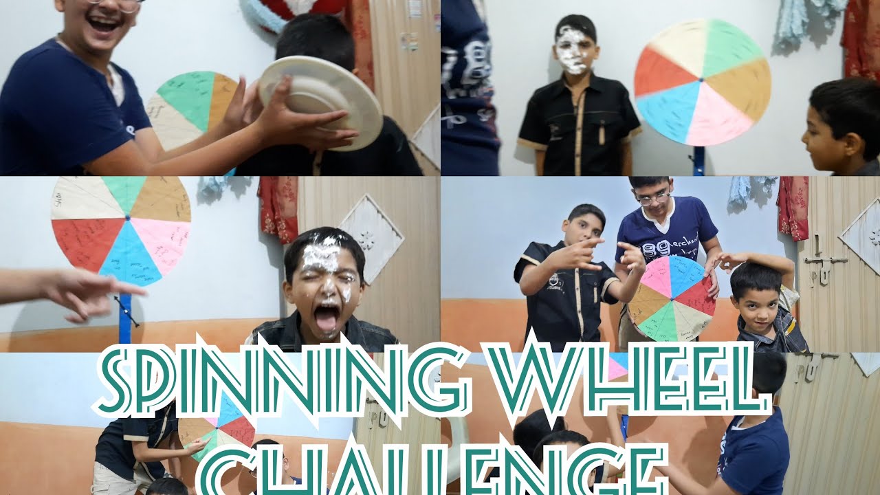 Spinning wheel challenge // A D vlogs - YouTube