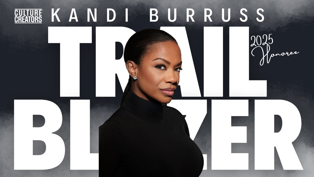 Kandi Burruss Wins Trailblazer Award | Culture Creators 2025 Speech ...