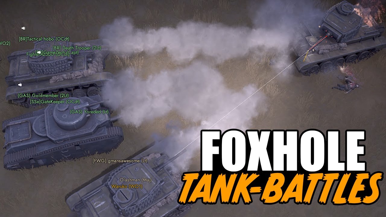 Foxhole War #60 | Tank Battle Compilation - YouTube