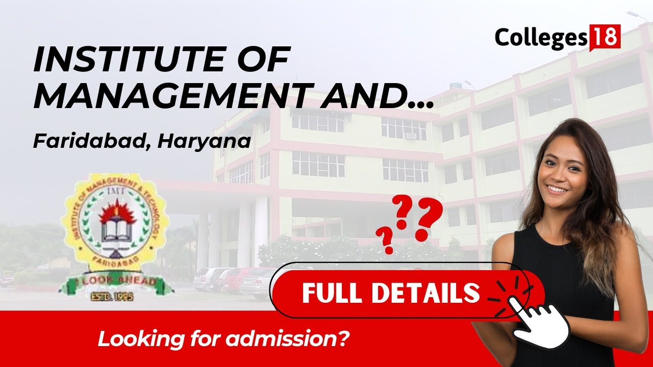 Explore Institute of Management and Technology, (IMT) Faridabad - YouTube