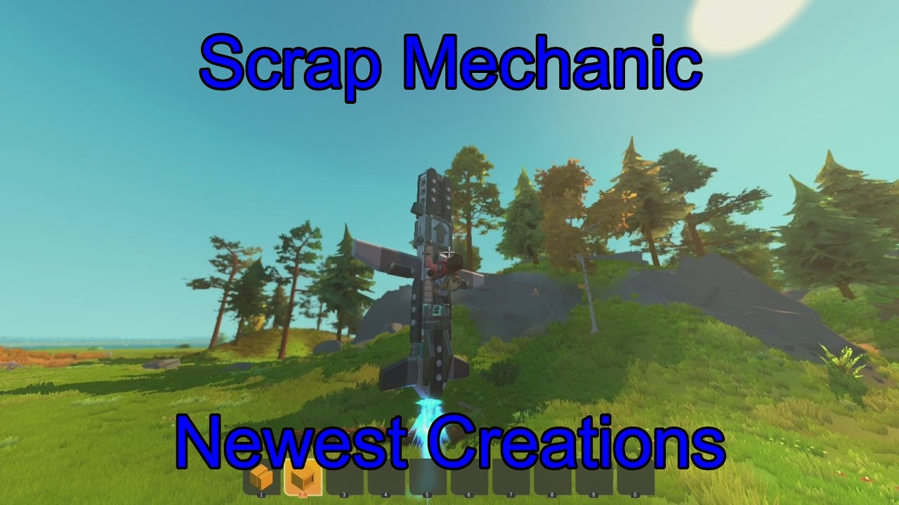 Insane Scrap Mechanic Builds: Fighter Jet, Mobile Minigun Platform, and ...