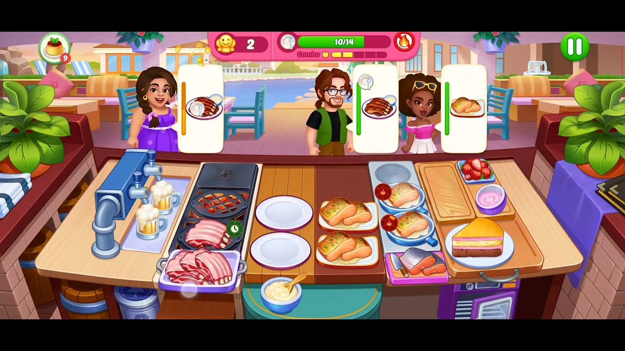 CRAZY COOKING DINER MASTERING THE KITCHEN - GAMEPLAY ADVENTURE! LEVEL ...