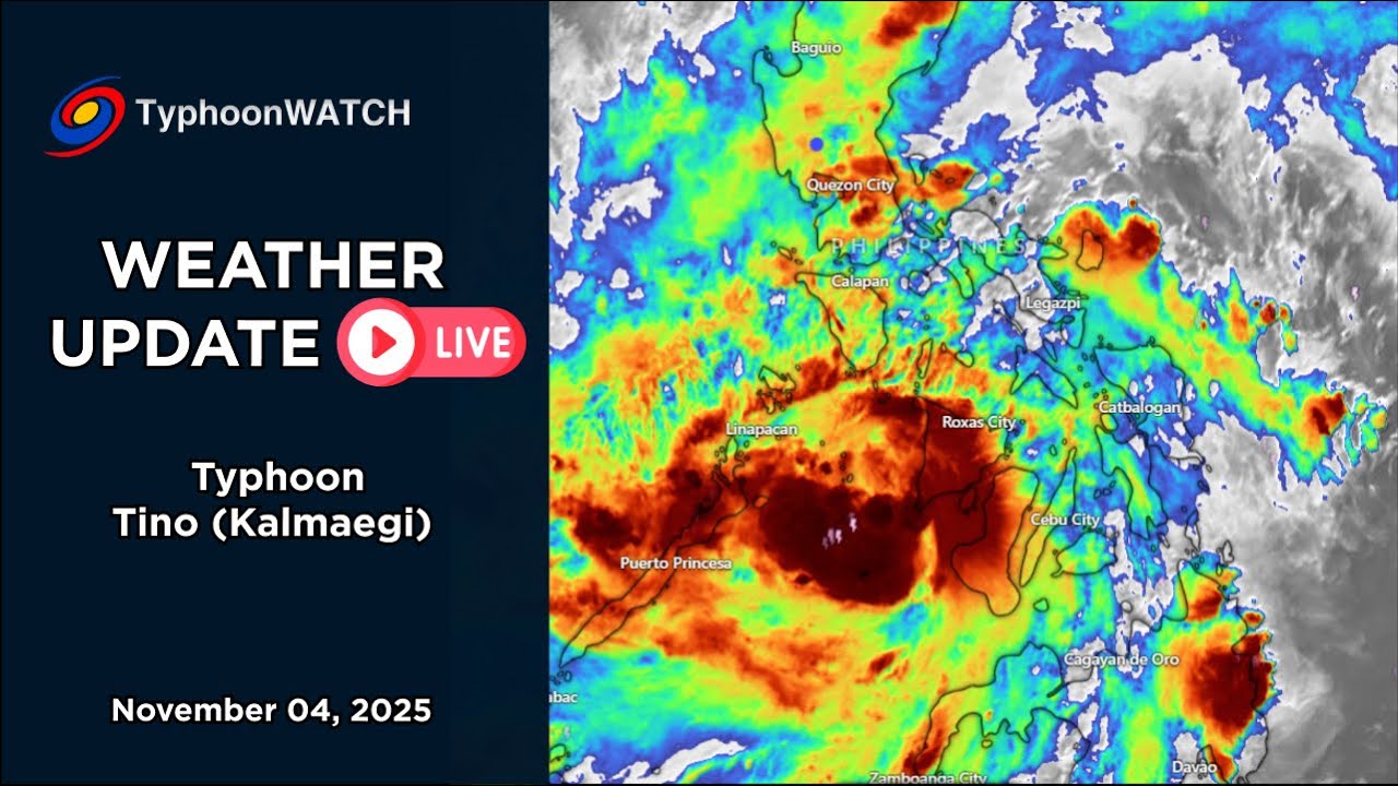 Typhoon Tino Aftermath and Bagyo sa labas ng PAR| Weather Update LIVE ...