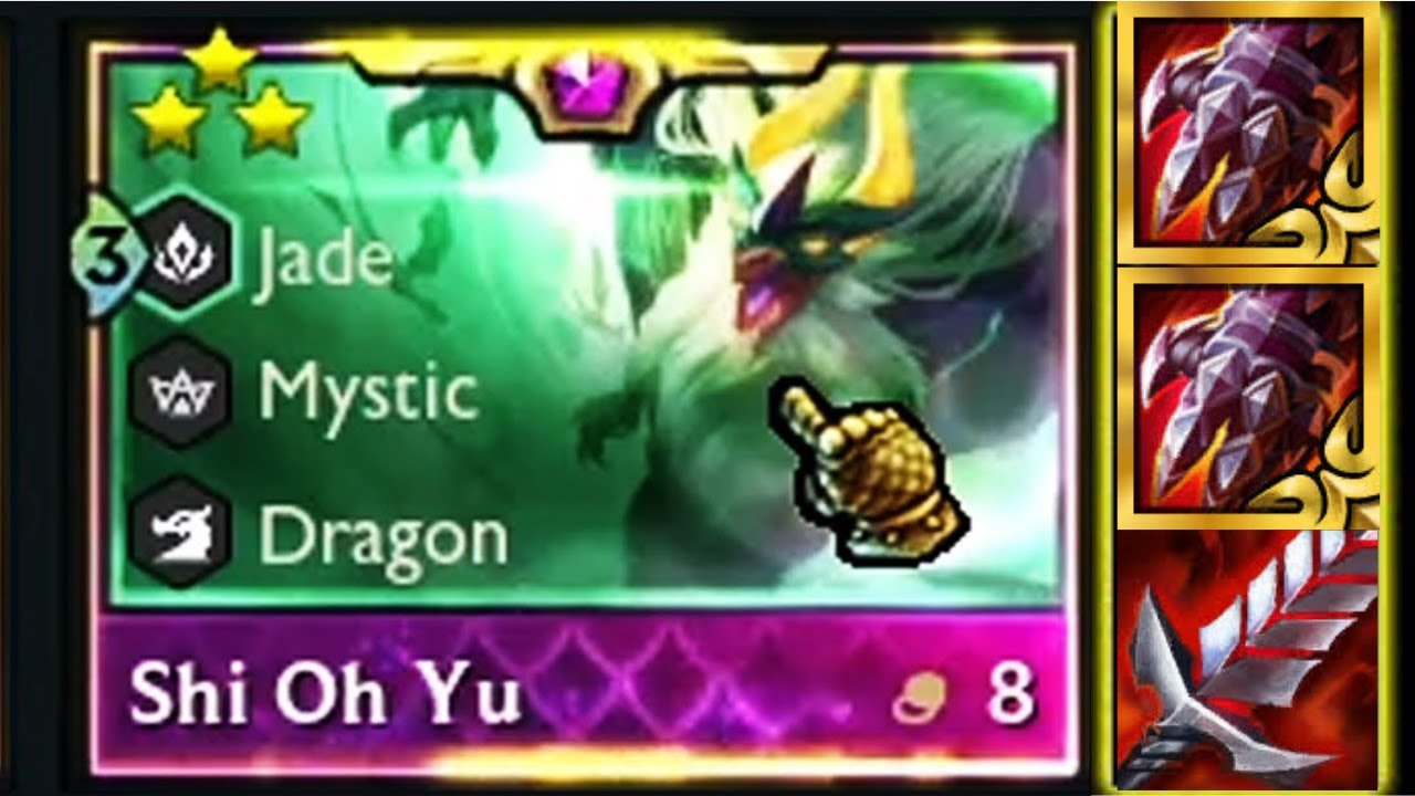 SHİ OH YU 3 DURUŞUNU GÖSTERİYOR TFT SET 7.5 - YouTube