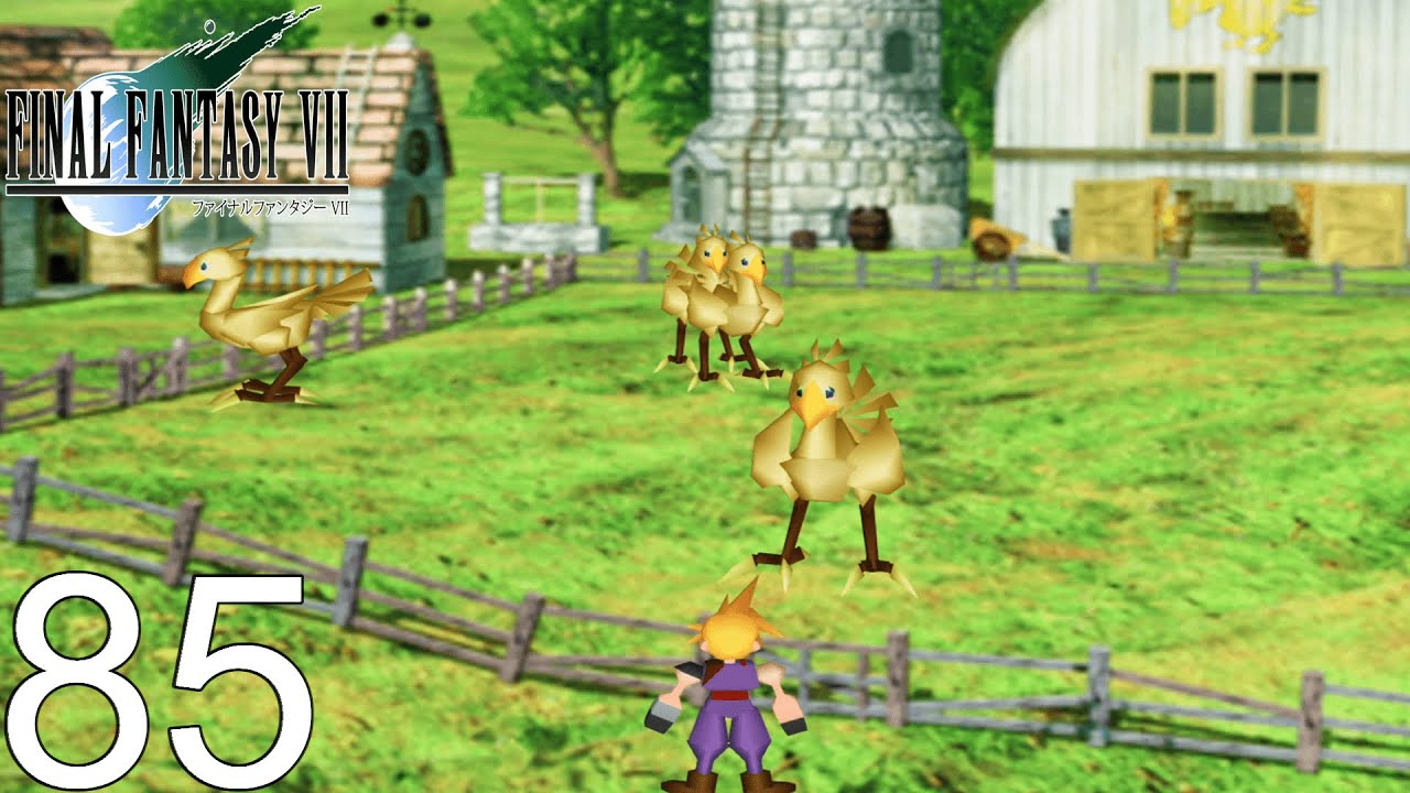 FF VII [LV 99] Perfect Walkthrough Part 85 Chocobo Ranch & Mythril ...